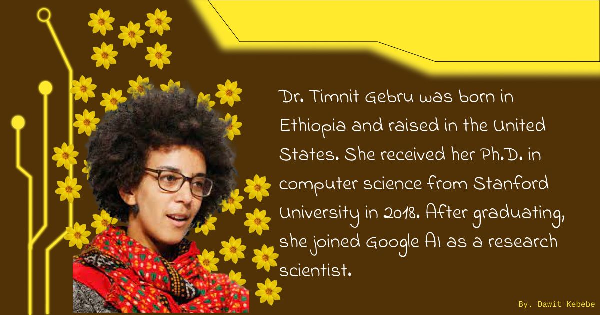 Dawit Kebebe on LinkedIn: #ethiopia #ai #drtimnitgebru #airesearch # ... Dawit Kebebe on LinkedIn: #ethiopia #ai #drtimnitgebru #airesearch # ...