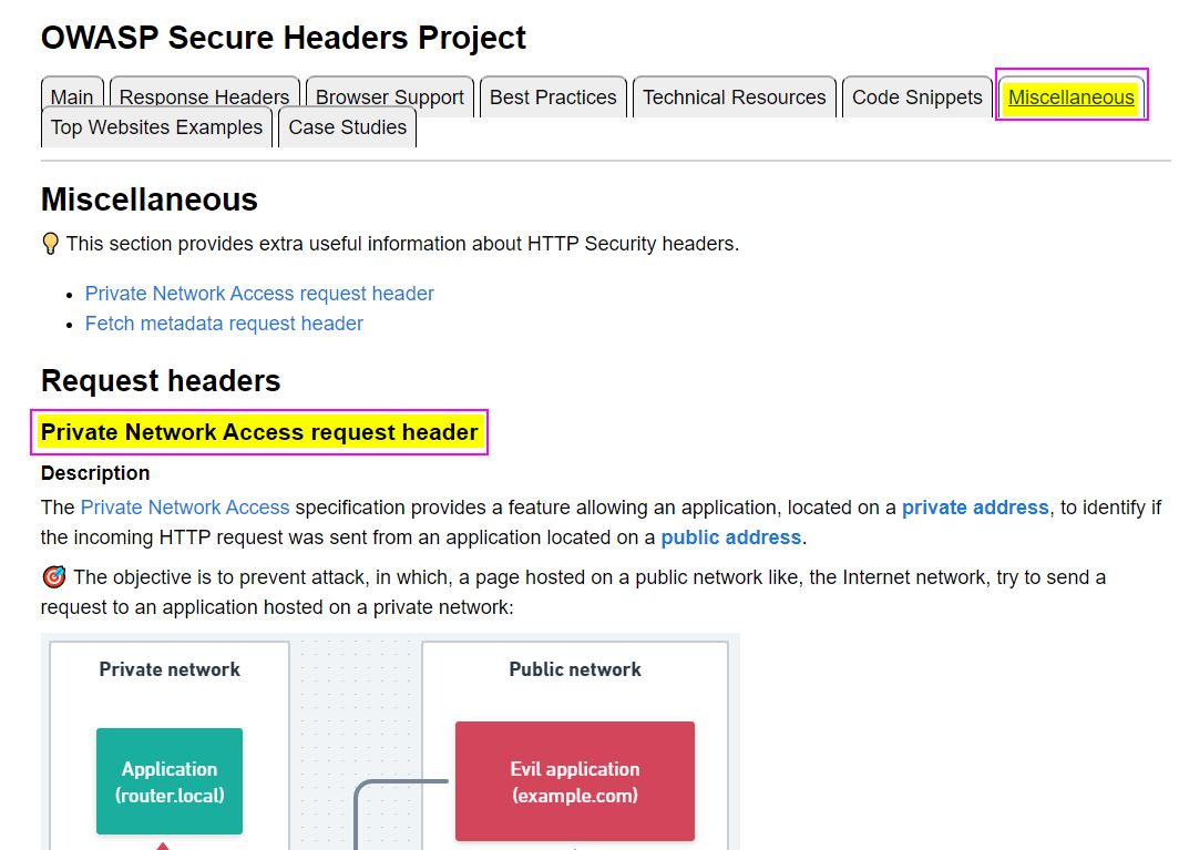 Rafael Brinhosa on LinkedIn: OWASP Secure Headers Project: Added ... Rafael Brinhosa on LinkedIn: OWASP Secure Headers Project: Added ...