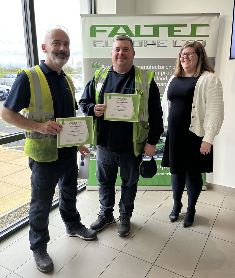 Faltec Europe Ltd on LinkedIn: Congratulations to our colleagues Peter ... Faltec Europe Ltd on LinkedIn: Congratulations to our colleagues Peter ...