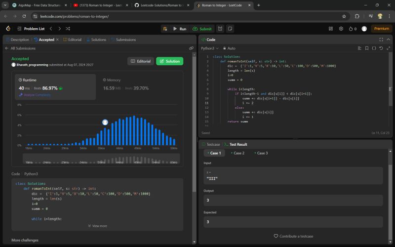 Bharath S on LinkedIn: 🚀 Day 3 of the LeetCode 100-Day Challenge 🚀 ... Bharath S on LinkedIn: 🚀 Day 3 of the LeetCode 100-Day Challenge 🚀 ...
