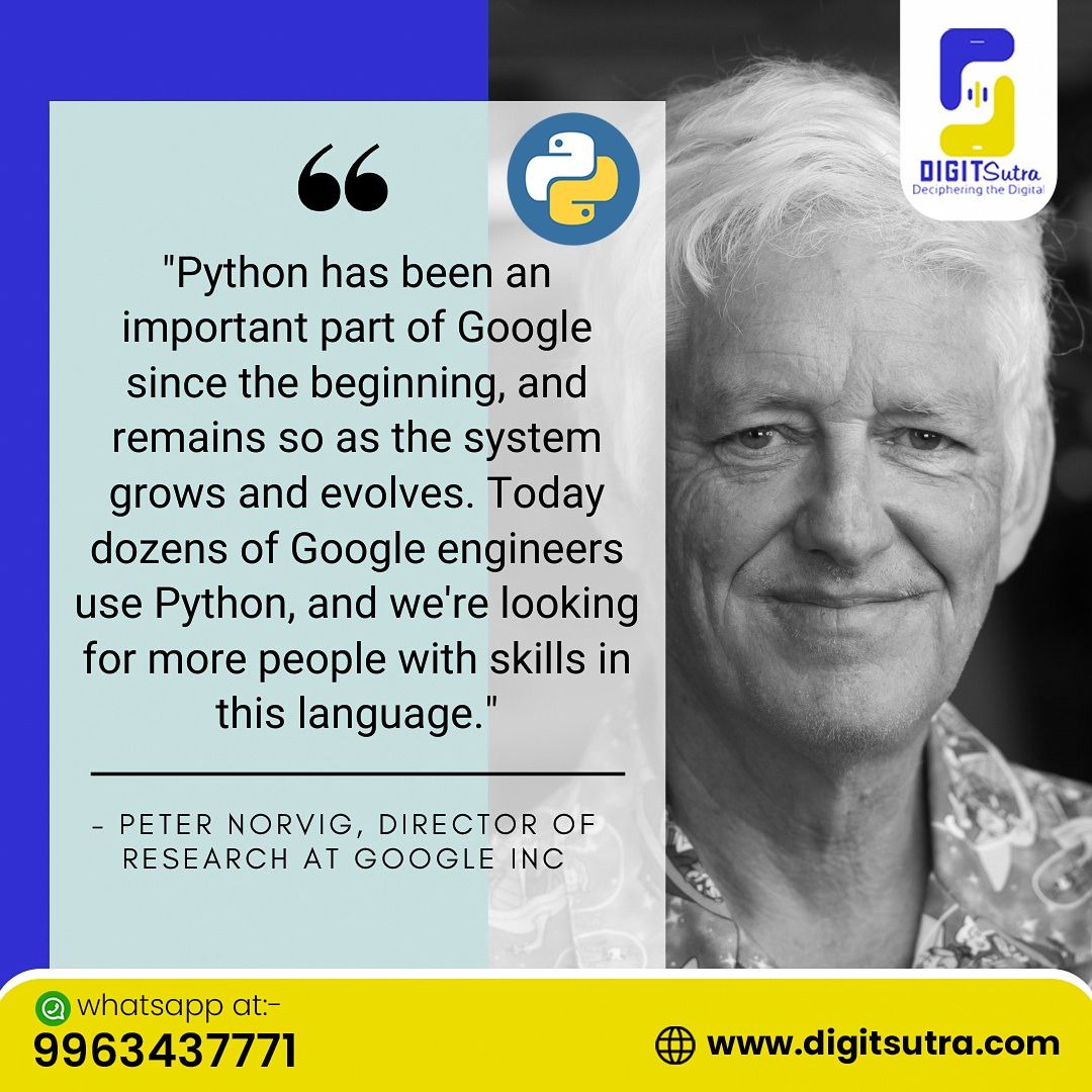 DigitSutra Technologies on LinkedIn: #digitsutra #pythonprogramming # ... DigitSutra Technologies on LinkedIn: #digitsutra #pythonprogramming # ...