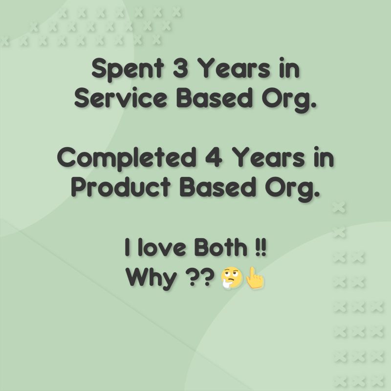 Aakash Rathore on LinkedIn: #servicebasedvsproductbased # ... Aakash Rathore on LinkedIn: #servicebasedvsproductbased # ...