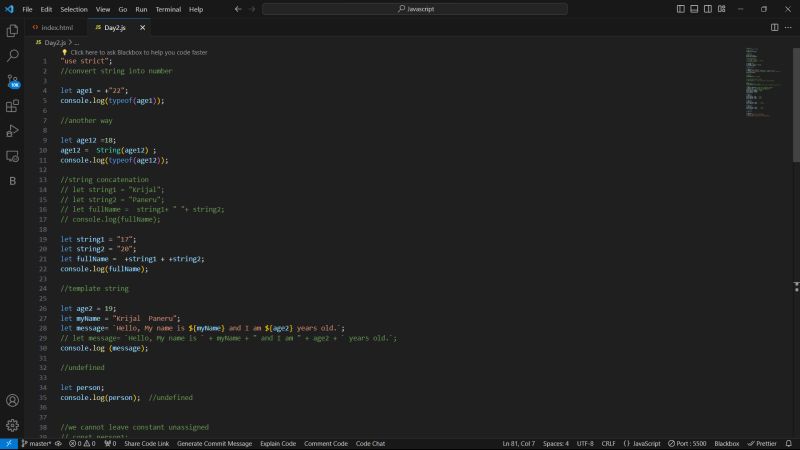 Krijal Paneru on LinkedIn: #learningjavascript #javascript #coder # ... Krijal Paneru on LinkedIn: #learningjavascript #javascript #coder # ...