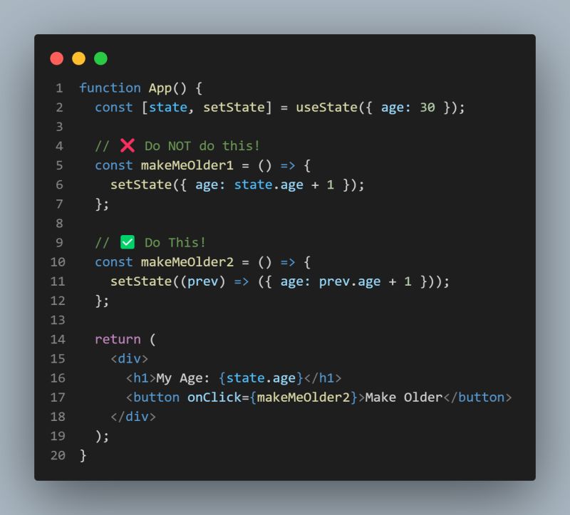 Max Shahdoost on LinkedIn: #react #frontend #javascript #state # ... Max Shahdoost on LinkedIn: #react #frontend #javascript #state # ...