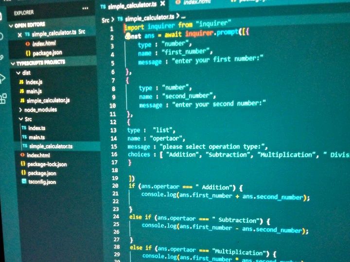 Neelam Ishaq on LinkedIn: #nodejs #inquirer #calculator #javascript # ... Neelam Ishaq on LinkedIn: #nodejs #inquirer #calculator #javascript # ...
