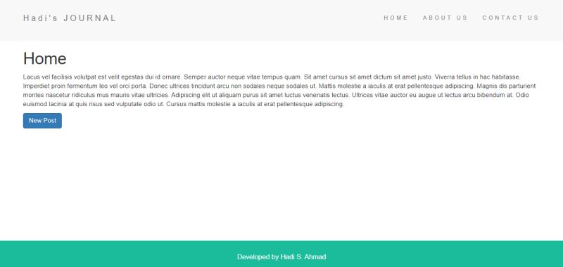 Hadi Sayed Ahmad on LinkedIn: #blog #nodejs #expressjs #ejs #mongodb # ... Hadi Sayed Ahmad on LinkedIn: #blog #nodejs #expressjs #ejs #mongodb # ...