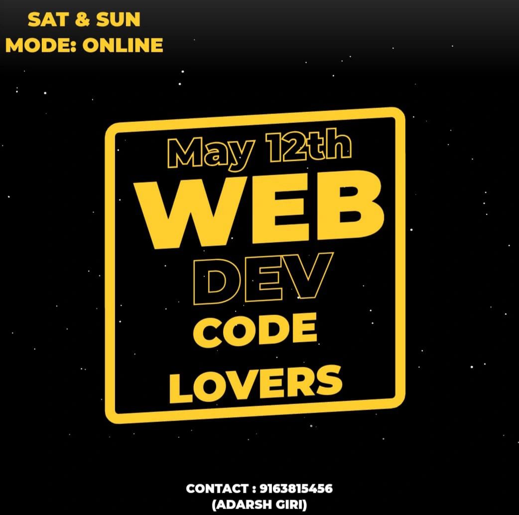 Yash Kumar Giri on LinkedIn: #codelovers #webdev Yash Kumar Giri on LinkedIn: #codelovers #webdev
