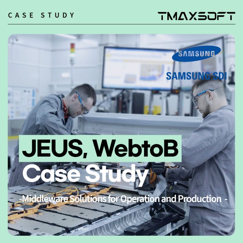 TMAXSOFT on LinkedIn: #tmaxsoft #middleware #samsung #samsungsdi # ... TMAXSOFT on LinkedIn: #tmaxsoft #middleware #samsung #samsungsdi # ...