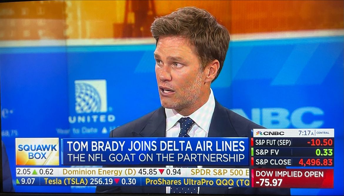 Rachit Gupta on LinkedIn: GOAT Tom Brady joins Delta Air Lines as ... Rachit Gupta on LinkedIn: GOAT Tom Brady joins Delta Air Lines as ...