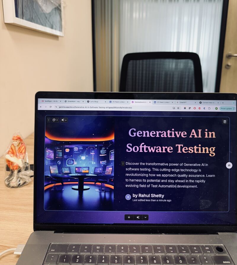 Rahul Shetty on LinkedIn: #ai #softwaretesting #genai # ... Rahul Shetty on LinkedIn: #ai #softwaretesting #genai # ...
