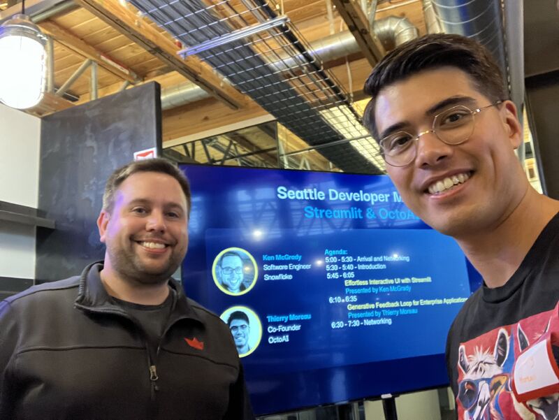 Thierry Moreau on LinkedIn: Last night's Dev Meetup at OctoAI HQ in ... Thierry Moreau on LinkedIn: Last night's Dev Meetup at OctoAI HQ in ...