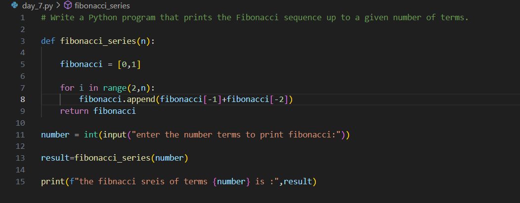 Ashutosh Ranjan on LinkedIn: #pythonprogramming #fibonaccisequence # ... Ashutosh Ranjan on LinkedIn: #pythonprogramming #fibonaccisequence # ...