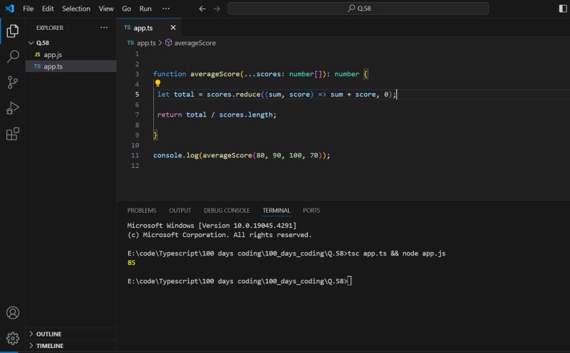 Aqsa Memon on LinkedIn: #typescript #coding Aqsa Memon on LinkedIn: #typescript #coding