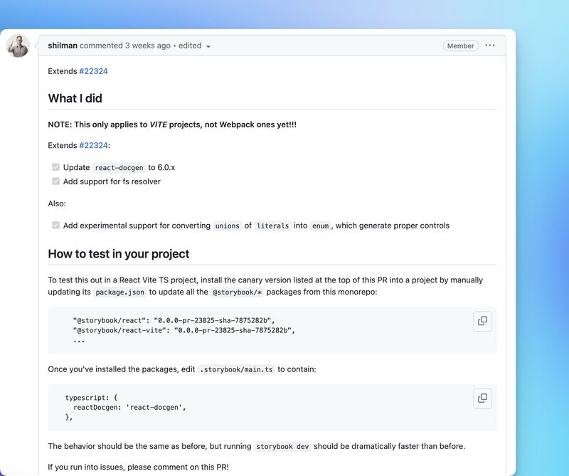 Storybook on LinkedIn: Hey, React + TypeScript users: soon you'll be ... Storybook on LinkedIn: Hey, React + TypeScript users: soon you'll be ...