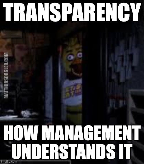 Matthias Orgler, MSc on LinkedIn: #transparency #agile #leadership # ... Matthias Orgler, MSc on LinkedIn: #transparency #agile #leadership # ...