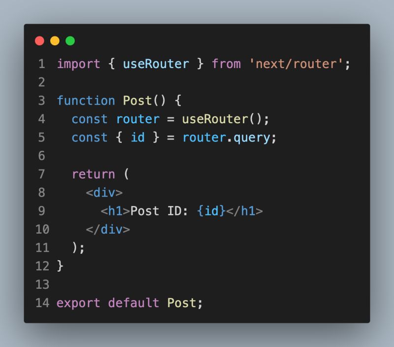 How to create dynamic routes in Next.js | Priyanka Menaria posted on ... How to create dynamic routes in Next.js | Priyanka Menaria posted on ...