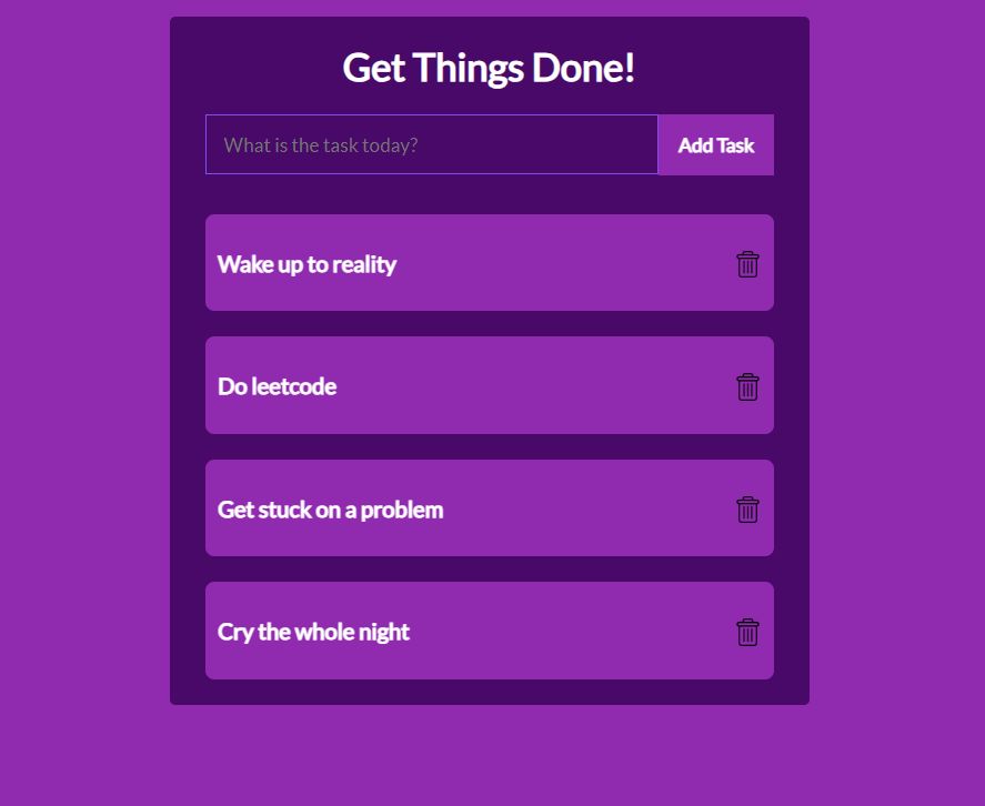 Ali Haider on LinkedIn: Just completed another React Project! Todo App ... Ali Haider on LinkedIn: Just completed another React Project! Todo App ...