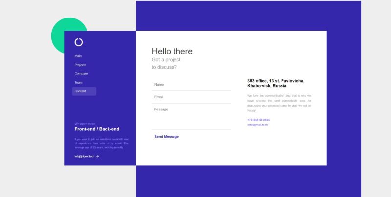 Yasmine Ahmed on LinkedIn: - Awesome Contact Section using html, css Yasmine Ahmed on LinkedIn: - Awesome Contact Section using html, css