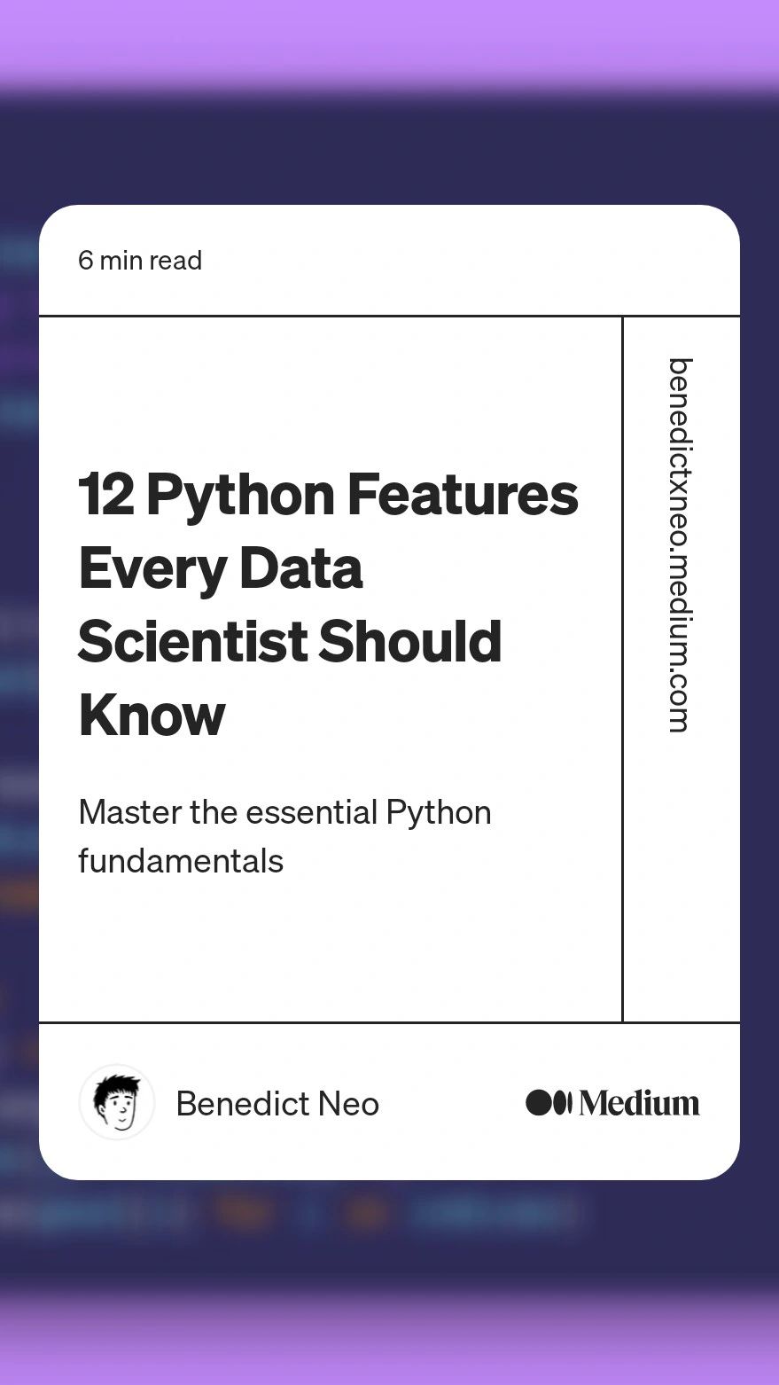 Antony Arevalo on LinkedIn: The Python Data Science 101 https://lnkd.in ... Antony Arevalo on LinkedIn: The Python Data Science 101 https://lnkd.in ...