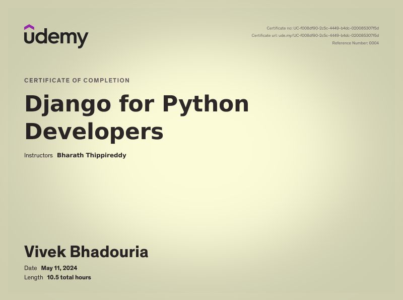Vivek Bhadouria on LinkedIn: #django #python #webdevelopment # ... Vivek Bhadouria on LinkedIn: #django #python #webdevelopment # ...