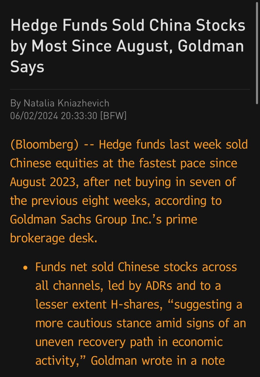 Natalia Kniazhevich on LinkedIn: Late night news for China: Natalia Kniazhevich on LinkedIn: Late night news for China: