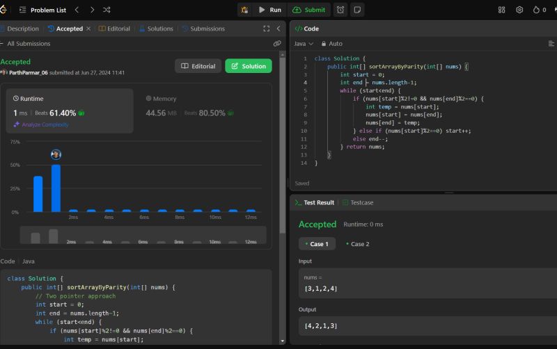 Parth Parmar on LinkedIn: #100daysofcode #codingjourney #leetcode # ... Parth Parmar on LinkedIn: #100daysofcode #codingjourney #leetcode # ...
