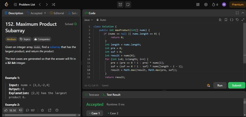 Monit Rana on LinkedIn: #codingchallenge #blind75 #continuousimprovement Monit Rana on LinkedIn: #codingchallenge #blind75 #continuousimprovement