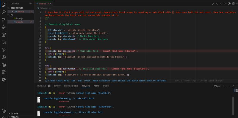 Azmat Ali Akbar on LinkedIn: Coding Practice: TypeScript (Days 25, 26 ... Azmat Ali Akbar on LinkedIn: Coding Practice: TypeScript (Days 25, 26 ...