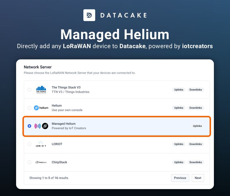 Datacake on LinkedIn: #datacake #lorawan #iot #caas #iiot #lora #helium Datacake on LinkedIn: #datacake #lorawan #iot #caas #iiot #lora #helium