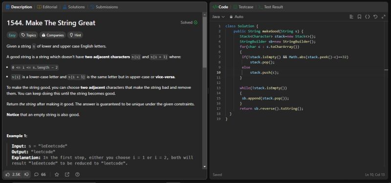 Shivangi Sehgal on LinkedIn: #problemsolving #100daysofcode #day13 # ... Shivangi Sehgal on LinkedIn: #problemsolving #100daysofcode #day13 # ...