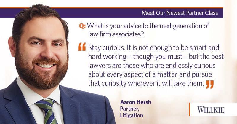 Willkie Farr & Gallagher LLP on LinkedIn: Aaron J. Hersh | Willkie Farr ... Willkie Farr & Gallagher LLP on LinkedIn: Aaron J. Hersh | Willkie Farr ...