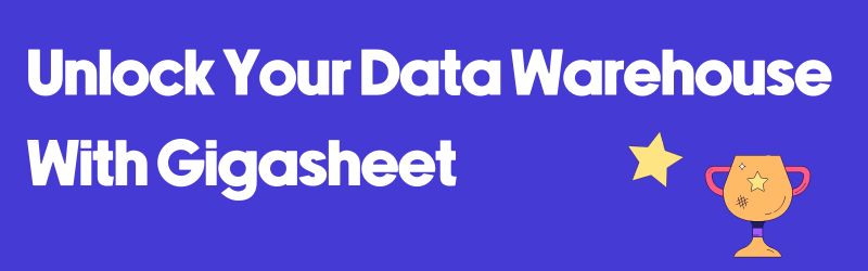 Steve Schohn on LinkedIn: Unlock Your Data Warehouse With Gigasheet ... Steve Schohn on LinkedIn: Unlock Your Data Warehouse With Gigasheet ...