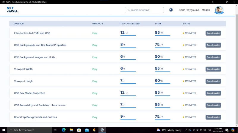 Magen Sivakumar on LinkedIn: #coding #codingtest #html #css #bootstrap ... Magen Sivakumar on LinkedIn: #coding #codingtest #html #css #bootstrap ...