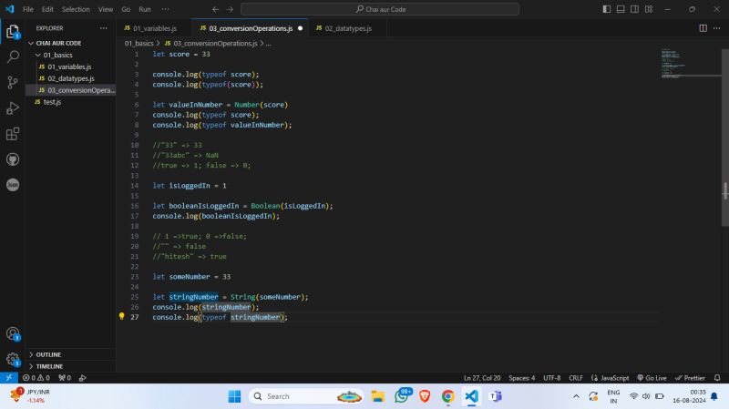 Mradul Choudhary on LinkedIn: #chaicode #learningjavascript # ... Mradul Choudhary on LinkedIn: #chaicode #learningjavascript # ...