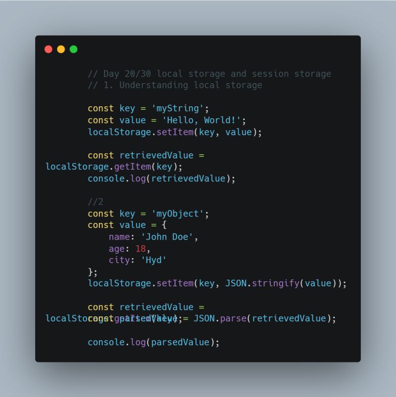 Mahveen Fatima on LinkedIn: #webdevelopment #javascript #localstorage # ... Mahveen Fatima on LinkedIn: #webdevelopment #javascript #localstorage # ...