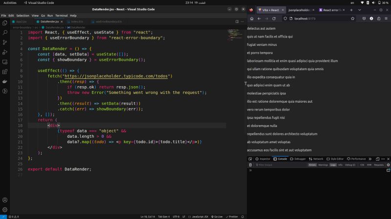 Zakaria Imzilen on LinkedIn: #react #error #boundary Zakaria Imzilen on LinkedIn: #react #error #boundary