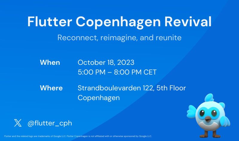 Flutter Community on LinkedIn: #flutter #fluttercopenhagen Flutter Community on LinkedIn: #flutter #fluttercopenhagen