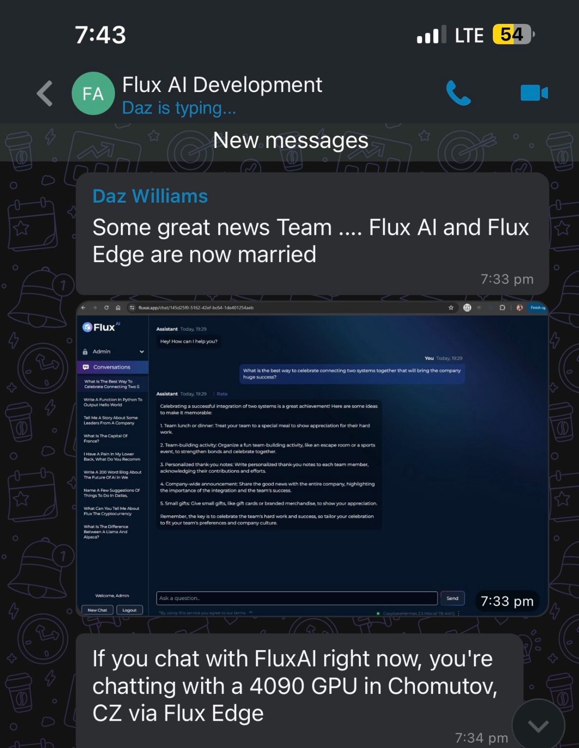Daniel K. on LinkedIn: #fluxai #fluxedge #depin #web3 #ai #cloudcompute Daniel K. on LinkedIn: #fluxai #fluxedge #depin #web3 #ai #cloudcompute