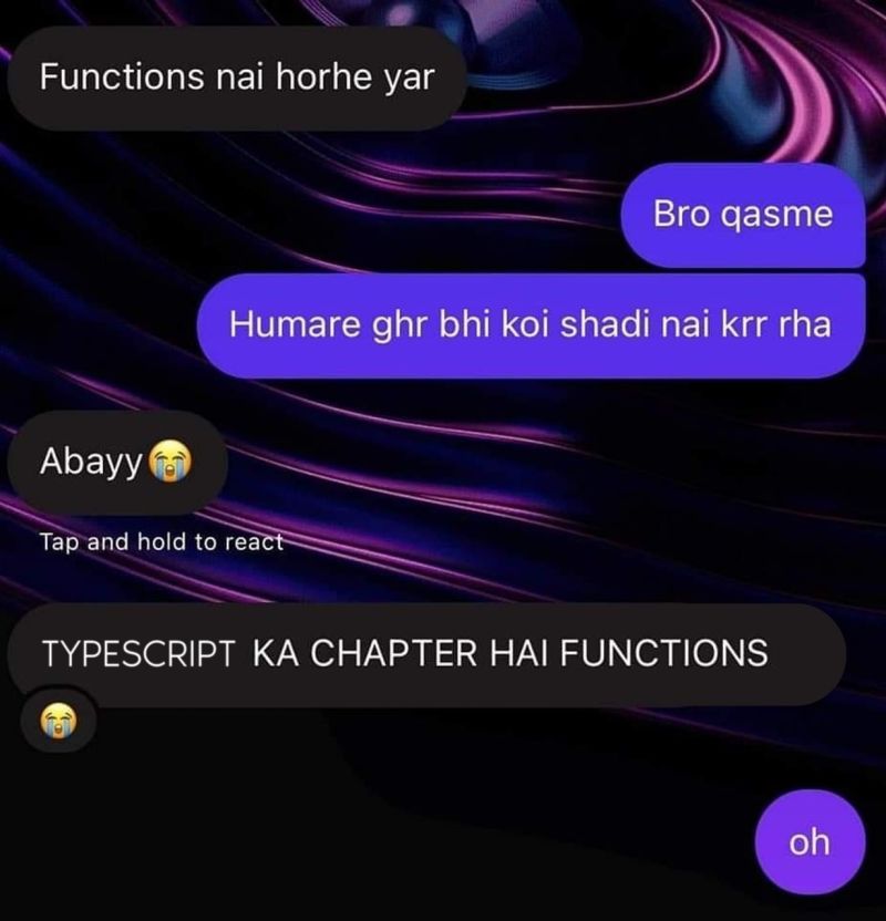 Kamran Awan on LinkedIn: When TypeScript functions become as elusive as ... Kamran Awan on LinkedIn: When TypeScript functions become as elusive as ...