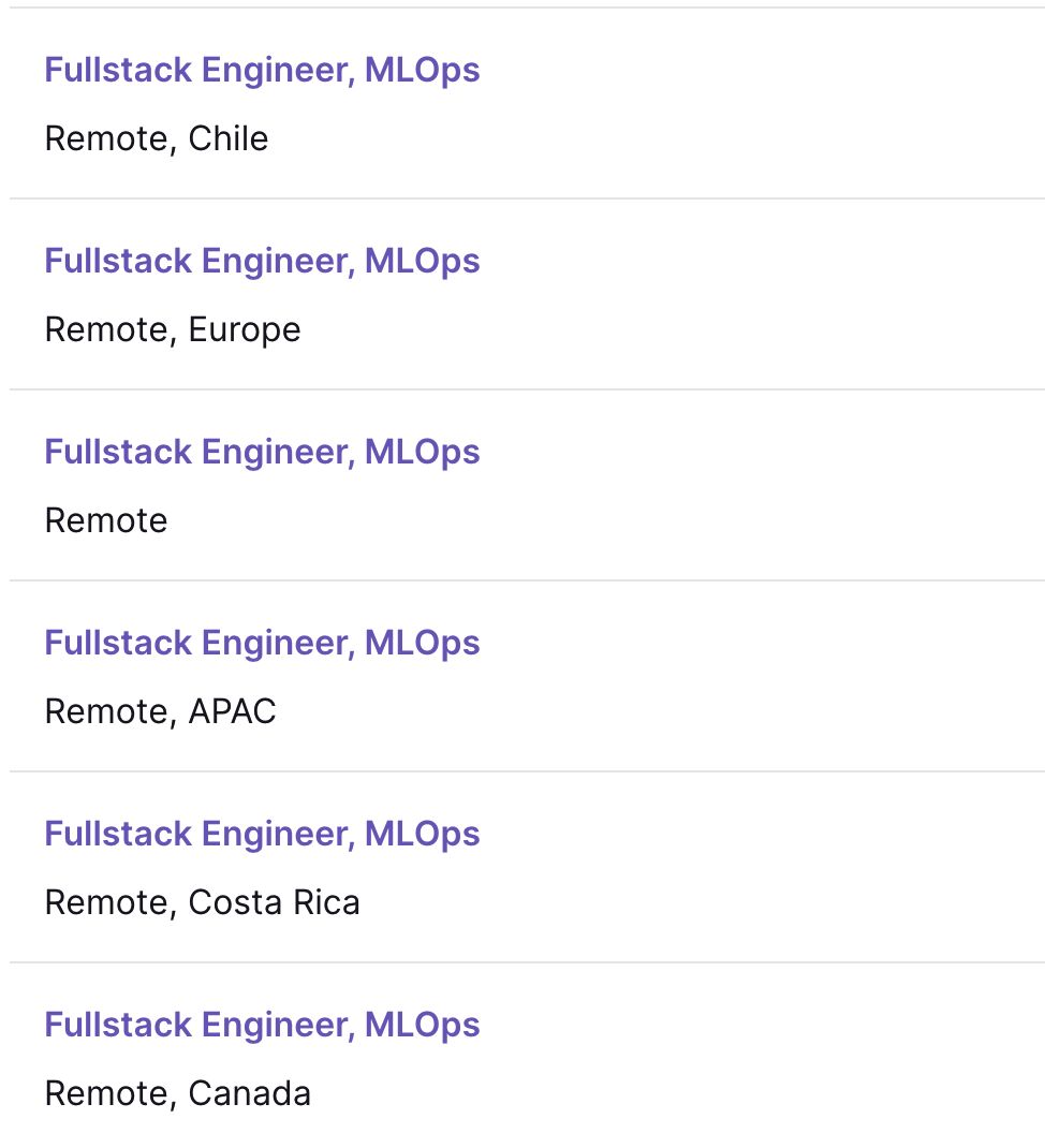 Eduardo Bonet on LinkedIn: MLOps @ GitLab is hiring! MLOps is leaving ... Eduardo Bonet on LinkedIn: MLOps @ GitLab is hiring! MLOps is leaving ...
