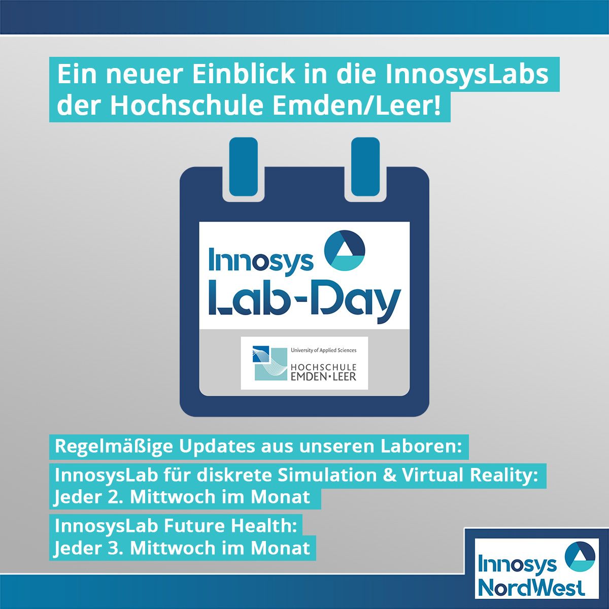 Innosys NordWest auf LinkedIn: #innosyslabs Innosys NordWest auf LinkedIn: #innosyslabs