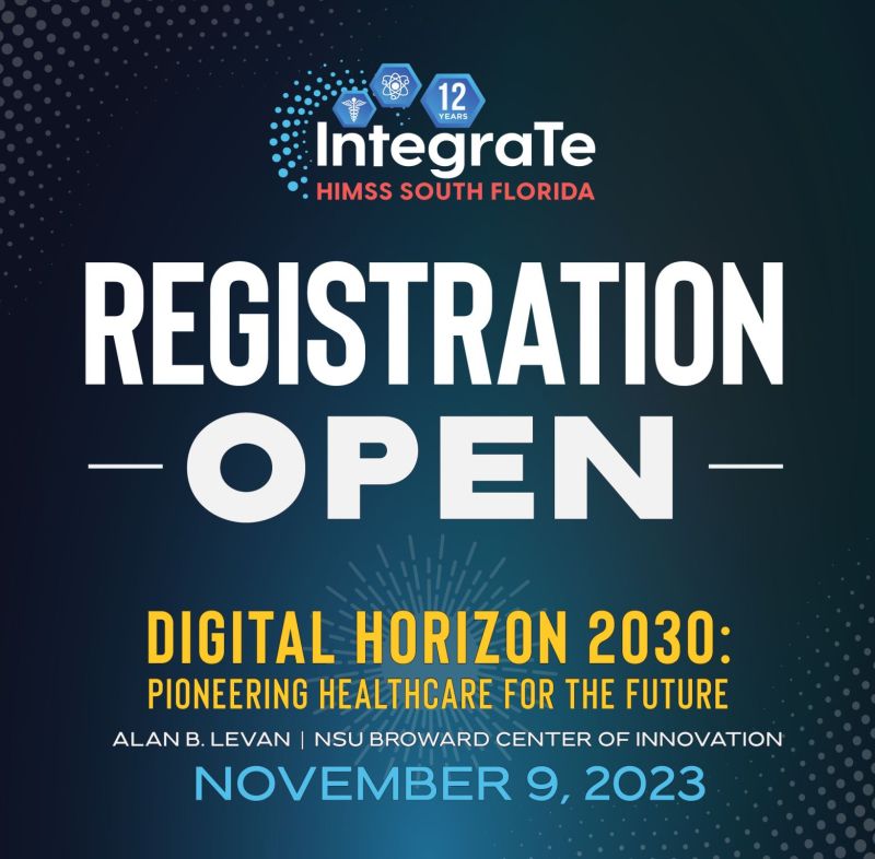HIMSS South Florida Chapter on LinkedIn: #himss #integrateevent # ... HIMSS South Florida Chapter on LinkedIn: #himss #integrateevent # ...