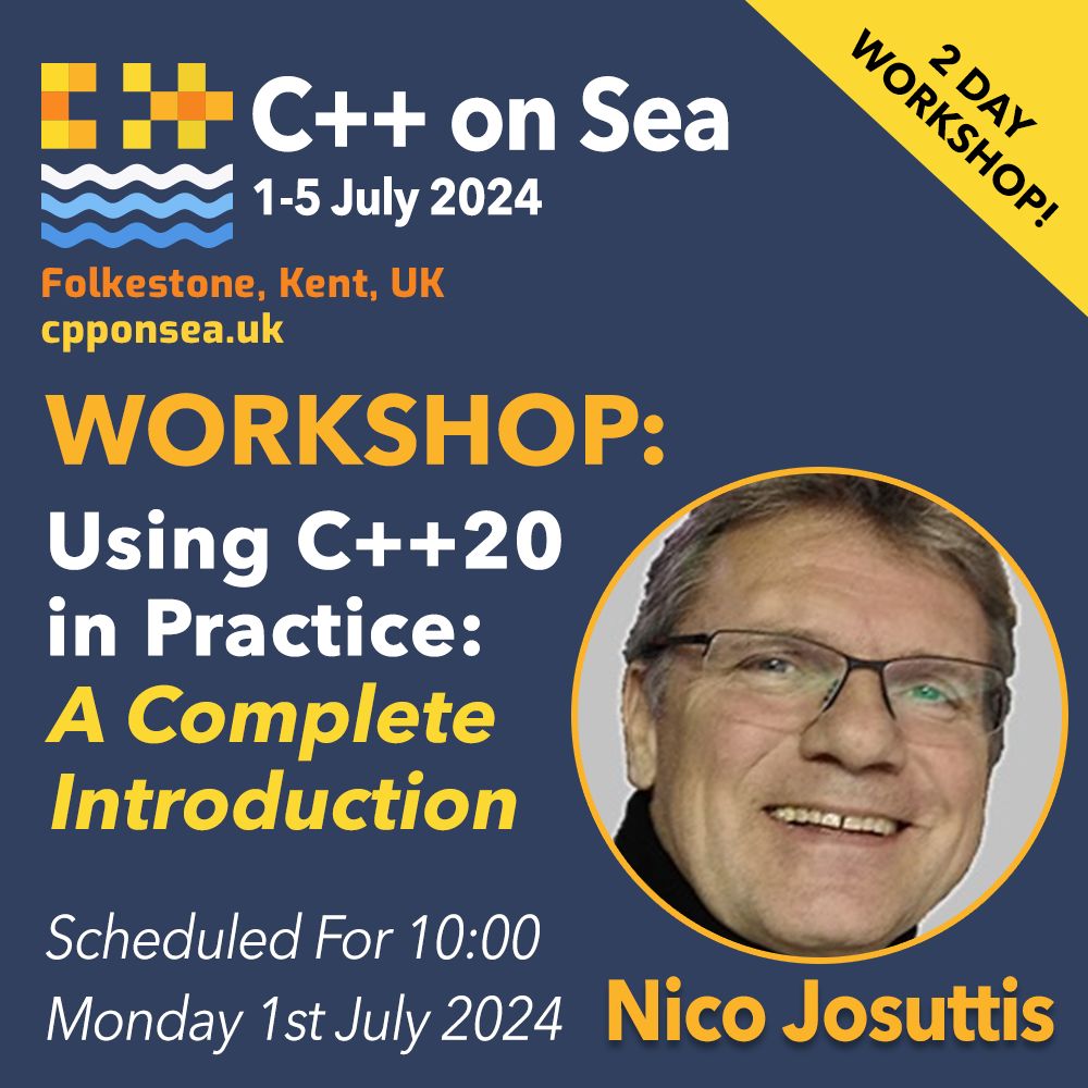 C++ on Sea on LinkedIn: #cplusplus #techworkshop #cpp #softwareengineering C++ on Sea on LinkedIn: #cplusplus #techworkshop #cpp #softwareengineering