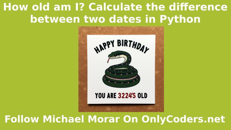 How to calculate the difference between two dates in Python ... How to calculate the difference between two dates in Python ...
