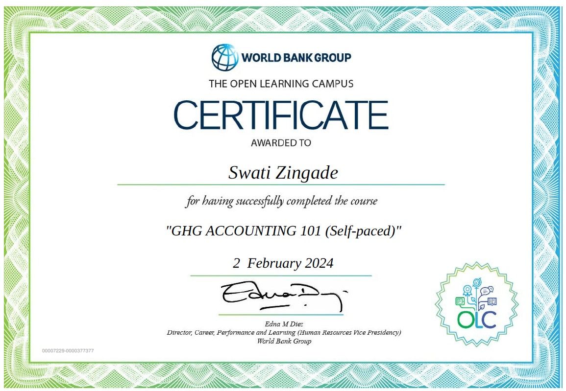 Swati Zingade - Bhavsar on LinkedIn: #ghgaccounting #sustainability # ... Swati Zingade - Bhavsar on LinkedIn: #ghgaccounting #sustainability # ...