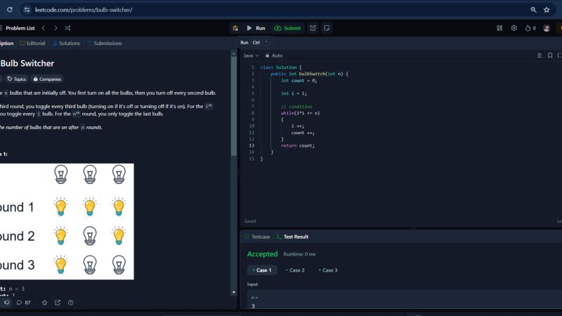 Day 9 of 100 Day leetcode challenge | Sachin Mishra posted on the topic ... Day 9 of 100 Day leetcode challenge | Sachin Mishra posted on the topic ...
