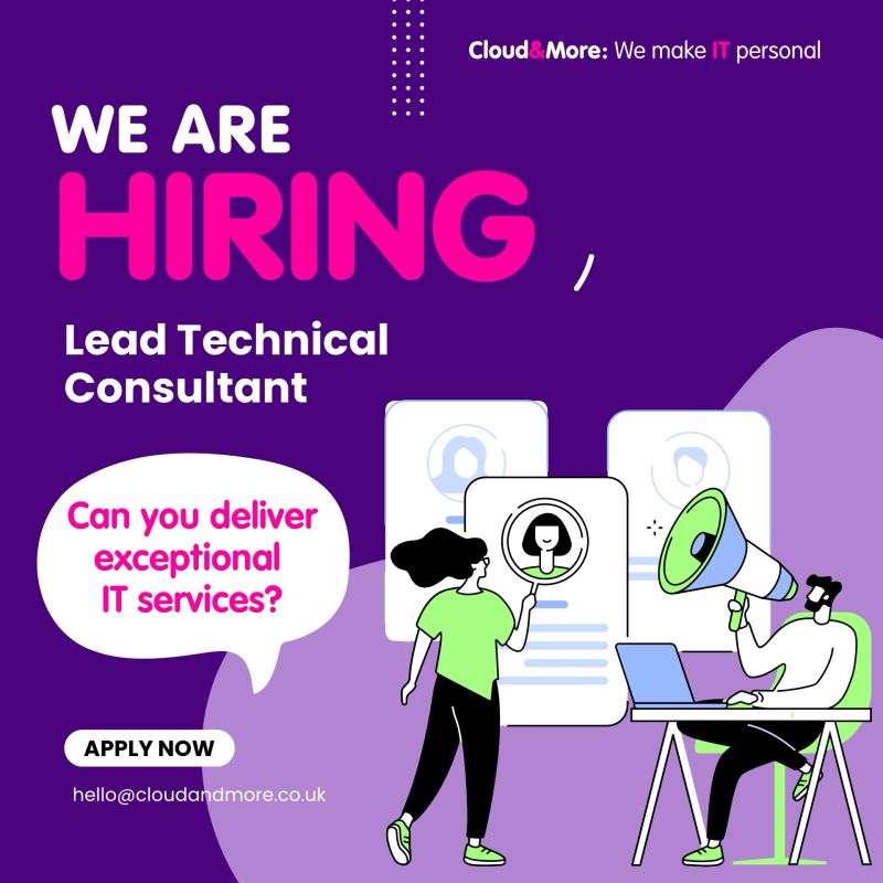 Cloud&More on LinkedIn: #itjobs #techcareers #cloudandmore # ... Cloud&More on LinkedIn: #itjobs #techcareers #cloudandmore # ...