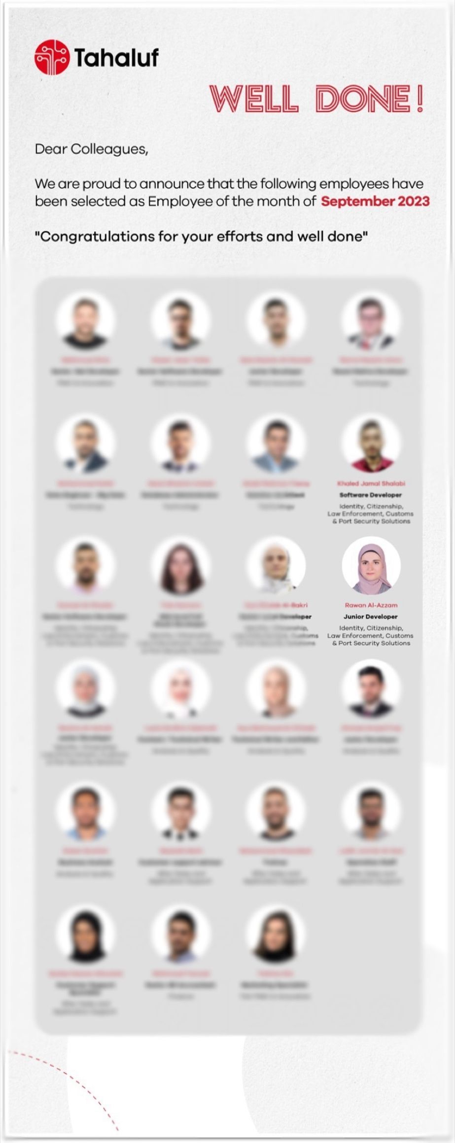 Rawan Alazzam on LinkedIn: I'm very glad and grateful to be selected as ... Rawan Alazzam on LinkedIn: I'm very glad and grateful to be selected as ...