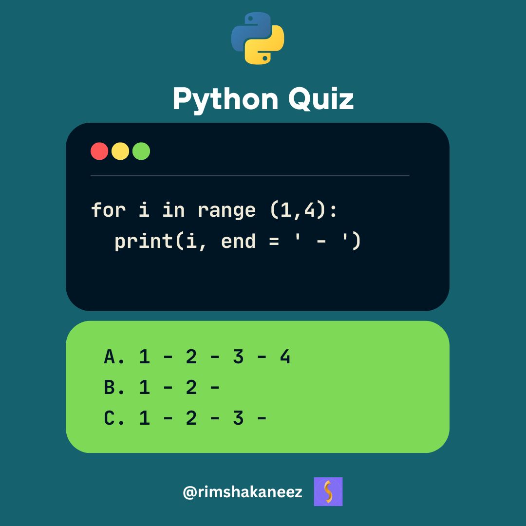 SoftAsia Tech on LinkedIn: #pythonquiz #codinglife #techchallenge # ... SoftAsia Tech on LinkedIn: #pythonquiz #codinglife #techchallenge # ...