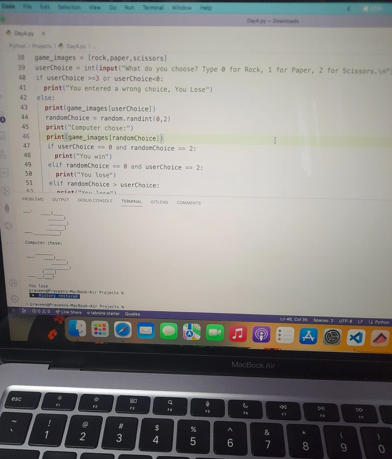 Praveen Rathi on LinkedIn: #100daysofcode #python #problemsolving Praveen Rathi on LinkedIn: #100daysofcode #python #problemsolving